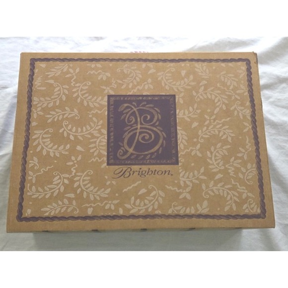 Brighton | Bags | Vintage Brighton Cardboard Purse Storage Gift Box W ...